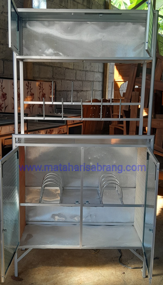 Rak piring atas bawah | Mataharisabrang